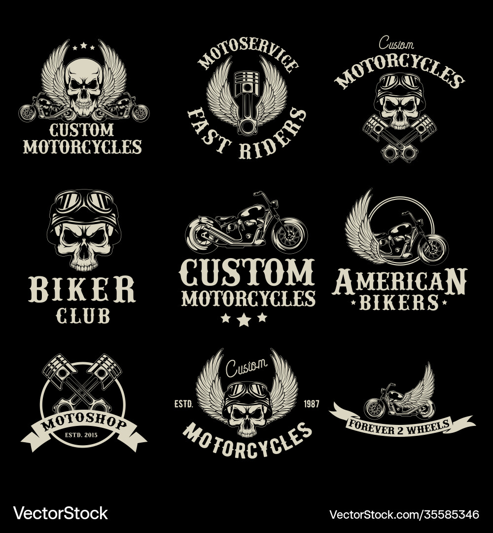 Motorcycle Logos Motorcycle Logo Vector Art, Icons, And Graphics For