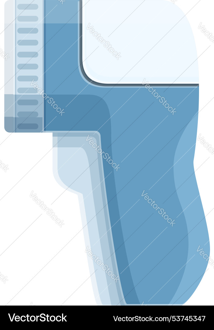 Modern electric lint remover removing dust from Vector Image