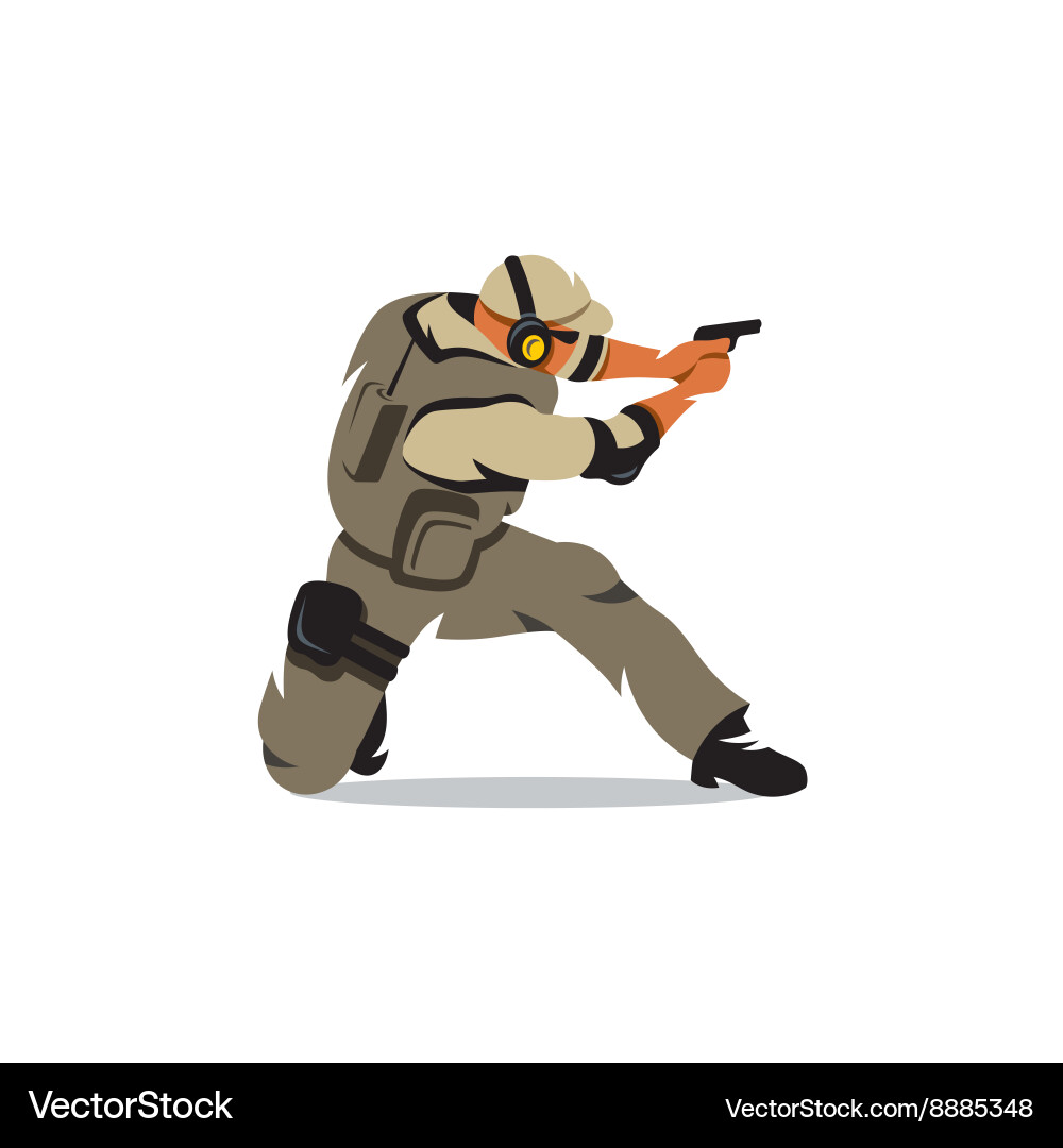 Tactical Soldier Police Vector Images (over 1,100)