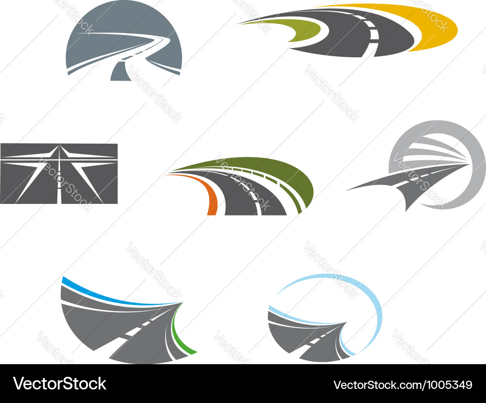 Vision Future Direction Road Sign Stock Vector Direction Road Sign