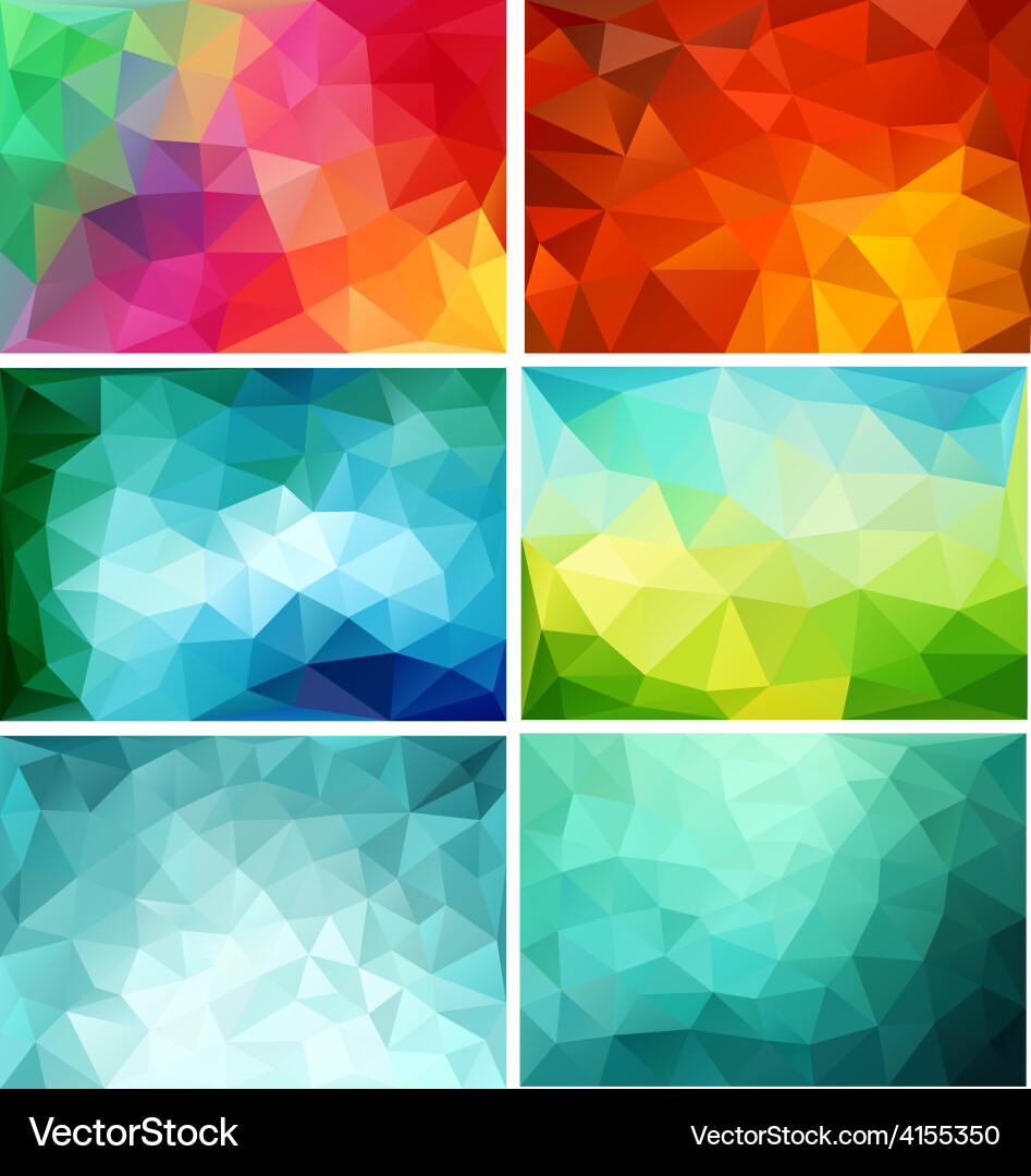 Low Poly Pattern Vector Images (over 100,000)