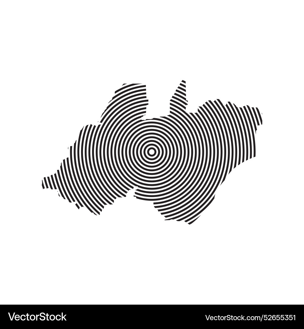 Archipelago capital city map icon Royalty Free Vector Image