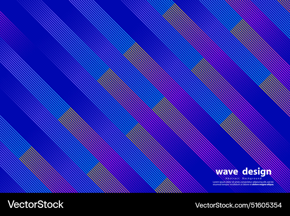 Abstract colorful stripes halftone gradients Vector Image