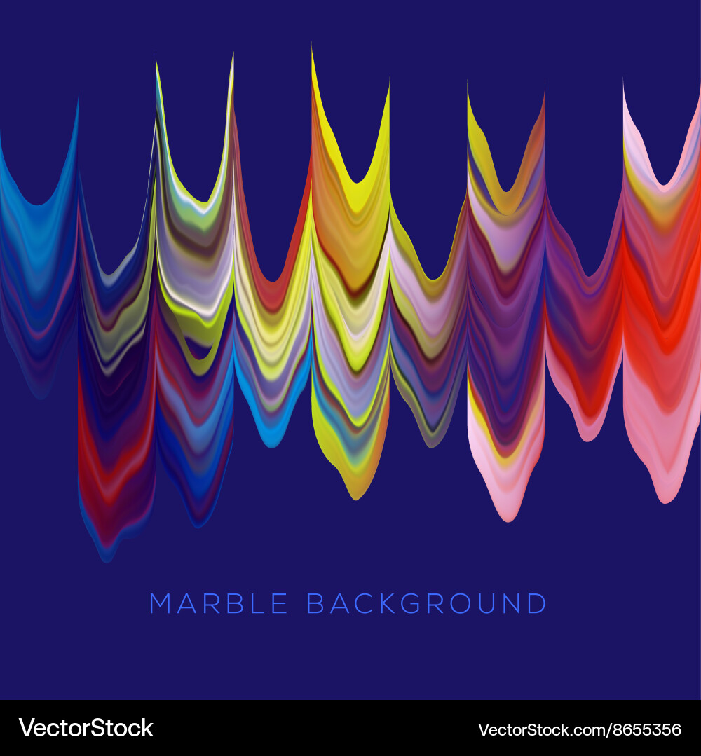 Colorful Marble Pattern Background Royalty Free Vector Image