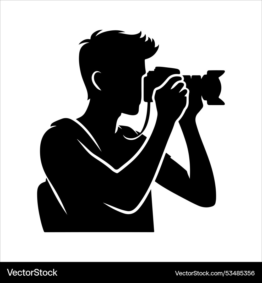 Photographer art Royalty Free Vector Image - VectorStock
