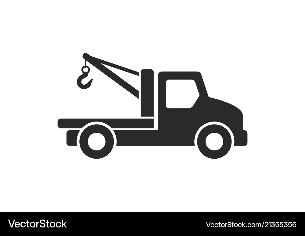Tow truck icon Royalty Free Vector Image - VectorStock
