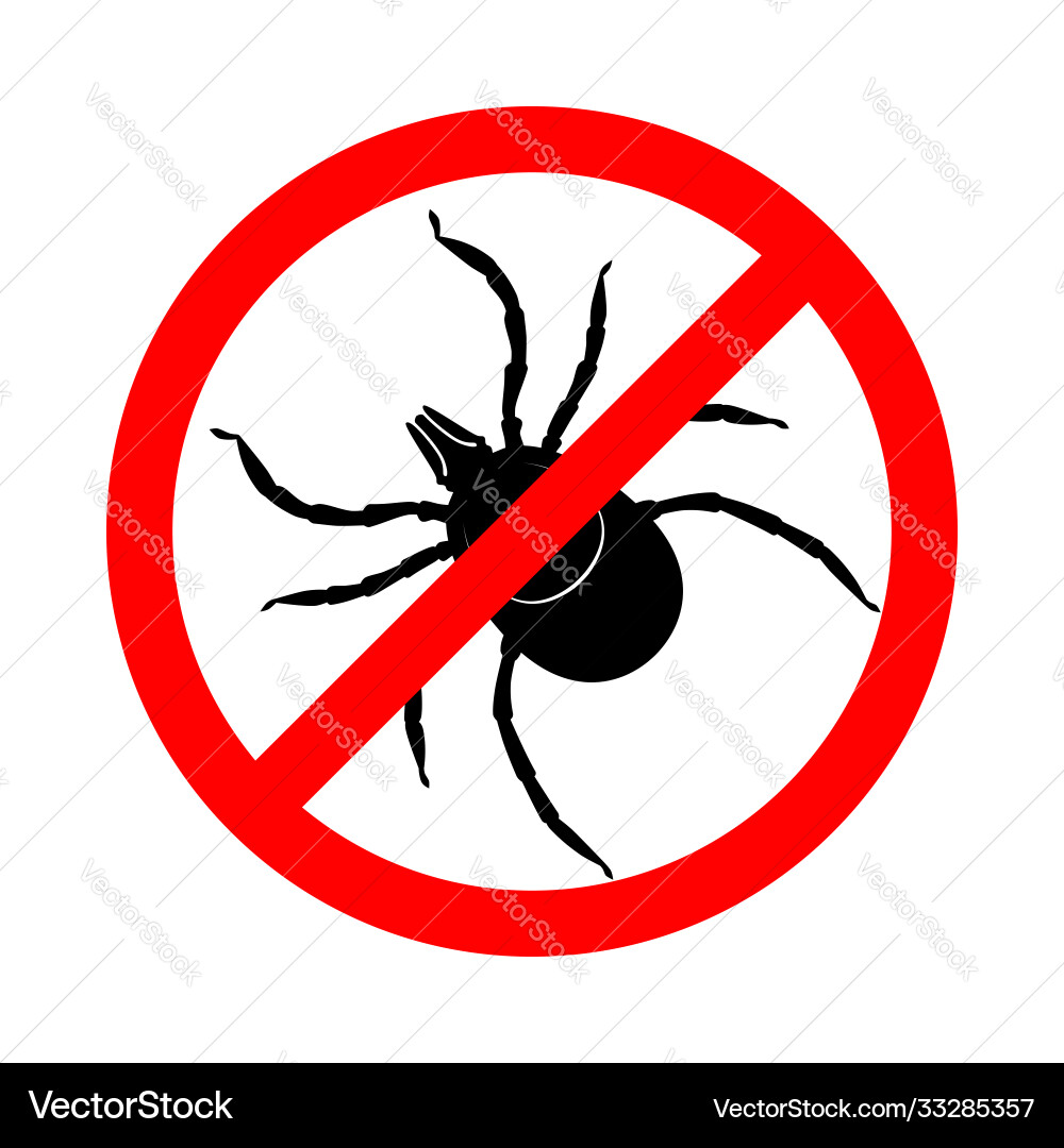 No mite Royalty Free Vector Image - VectorStock