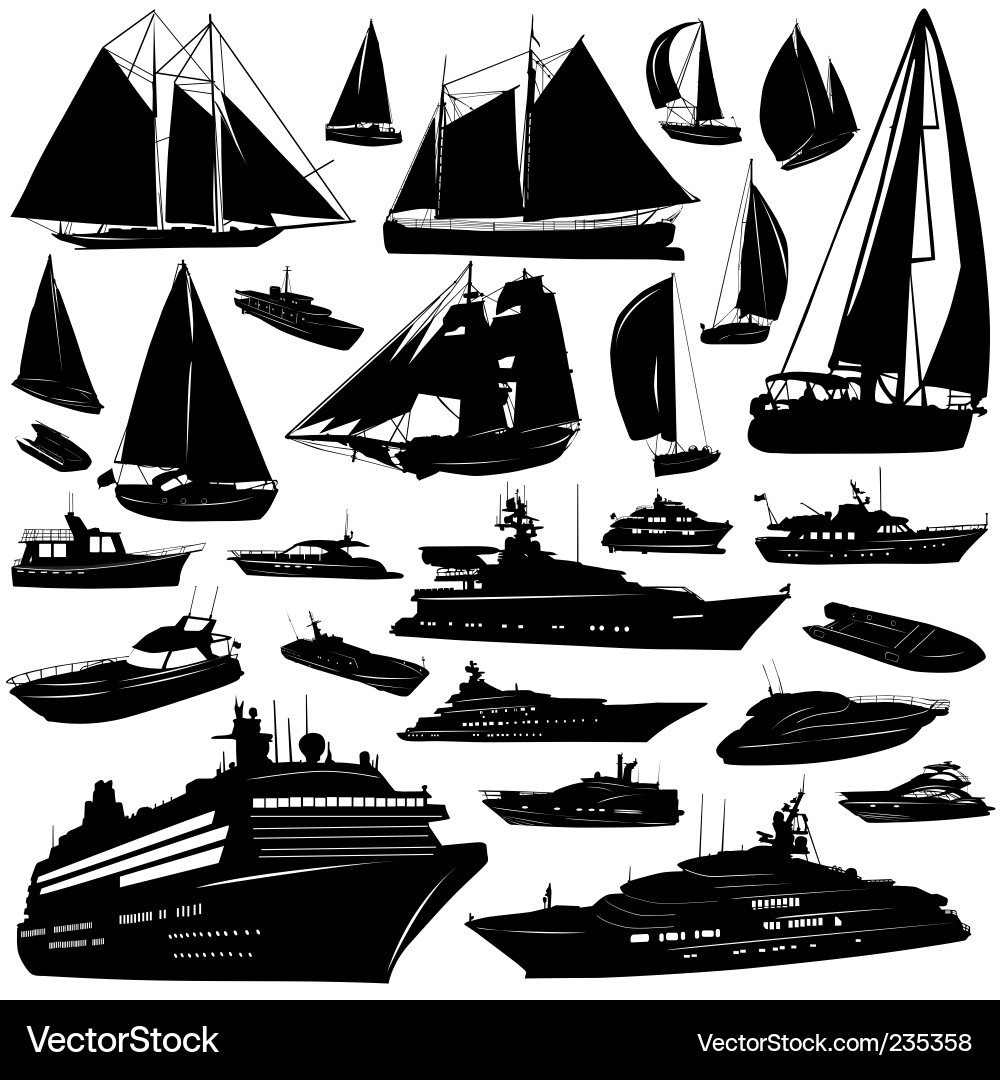 Sea transportation Royalty Free Vector Image - VectorStock