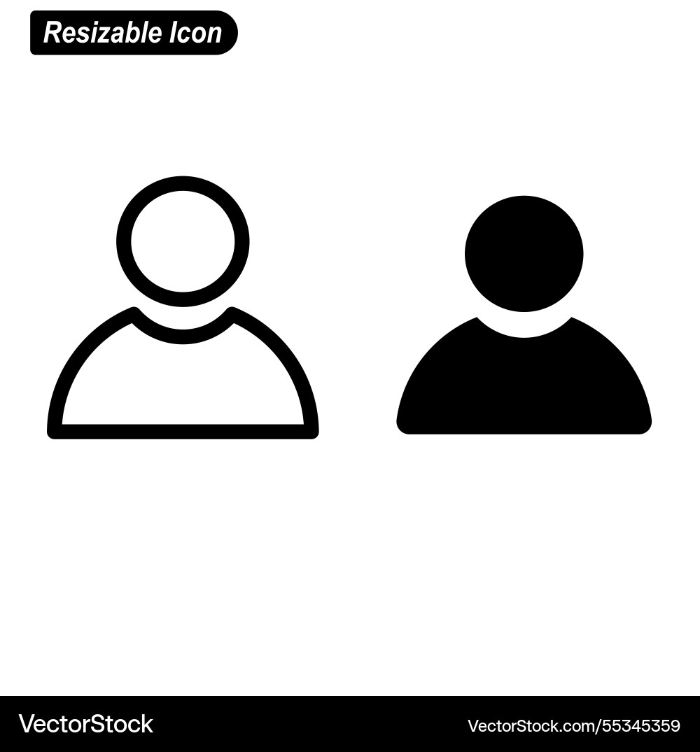 User icon admin Royalty Free Vector Image - VectorStock