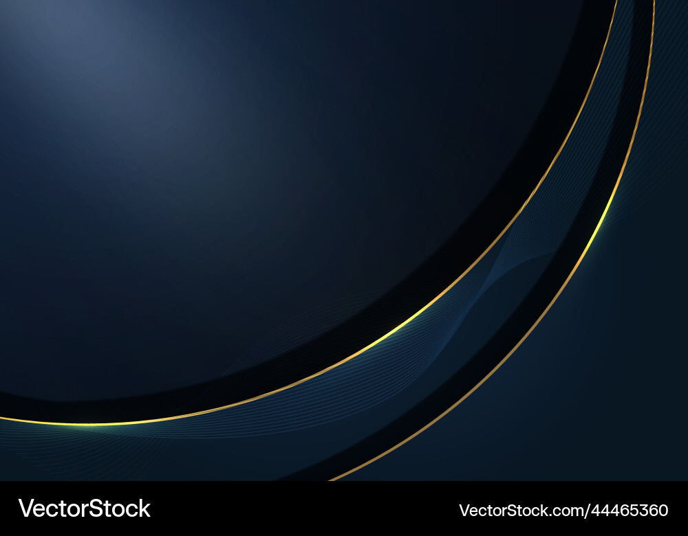 Abstract modern premium gradient blue template Vector Image