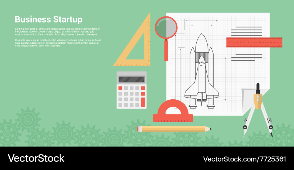 Start up Royalty Free Vector Image - VectorStock