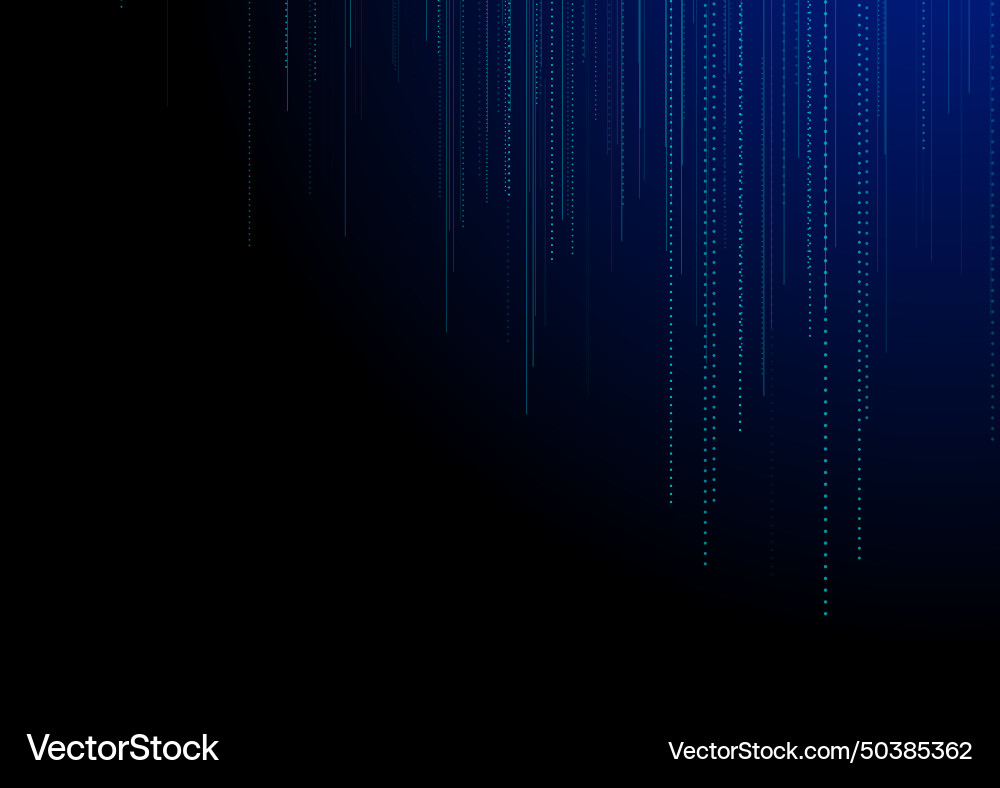 Abstract dark blue dotted lines pattern geometric Vector Image