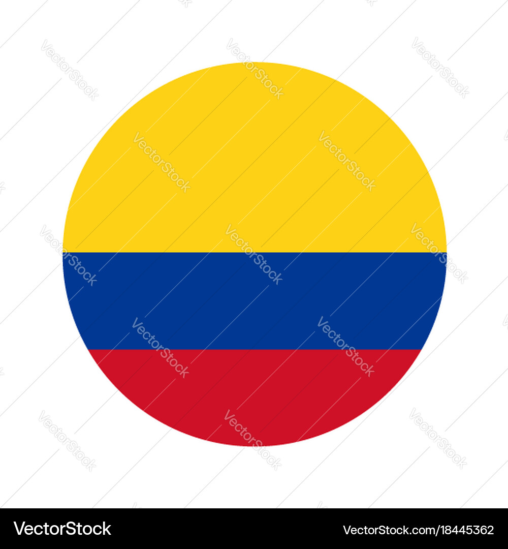 Circular world flag Royalty Free Vector Image - VectorStock