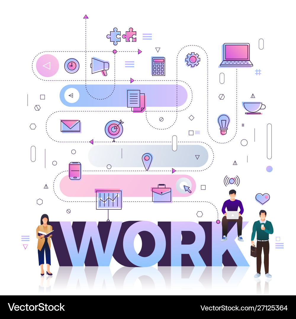 Business word Royalty Free Vector Image - VectorStock