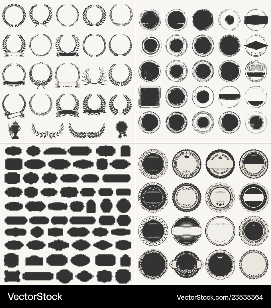 Vintage Frame Vector Images (over 790,000)