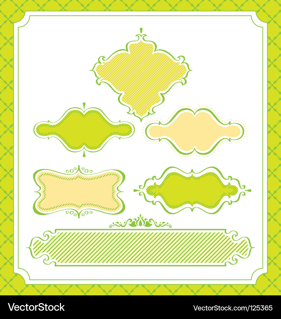 Boarders Royalty Free Vector Image - VectorStock