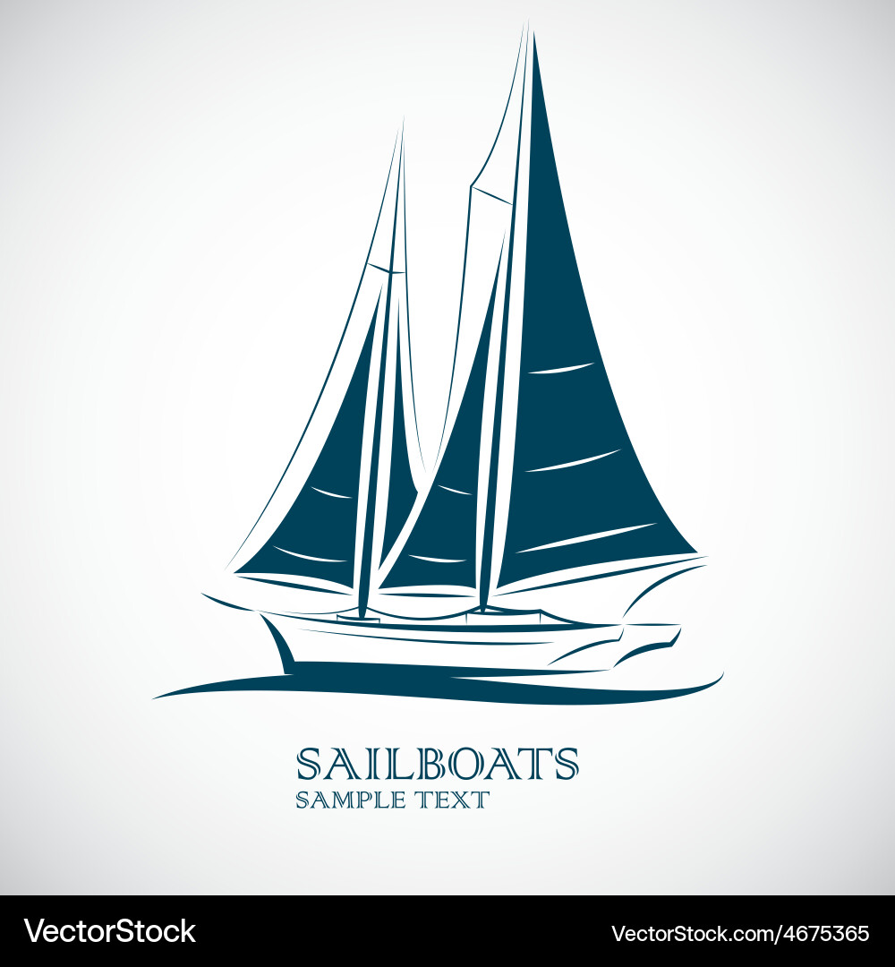 Sailing Ships Royalty Free Vector Image - VectorStock