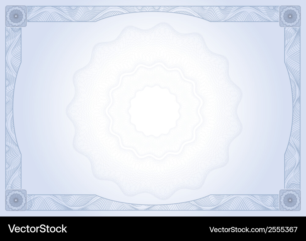 Diploma certificate Royalty Free Vector Image - VectorStock