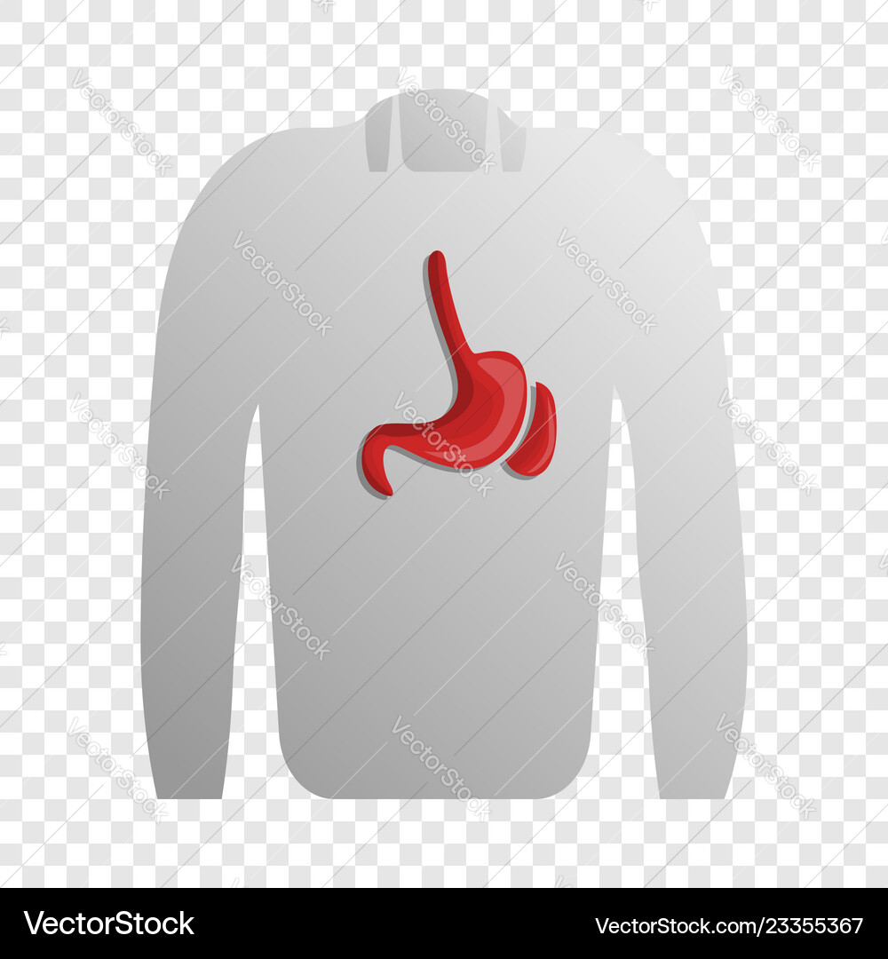 Human spleen icon cartoon style Royalty Free Vector Image