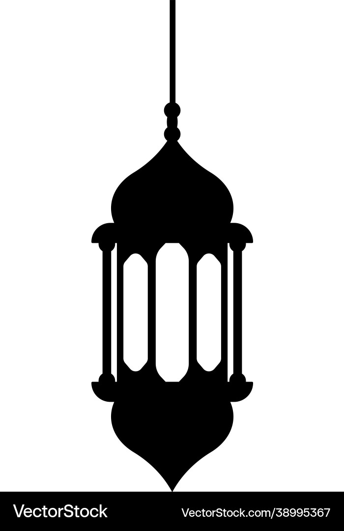 Lantern fanoos icon design Royalty Free Vector Image
