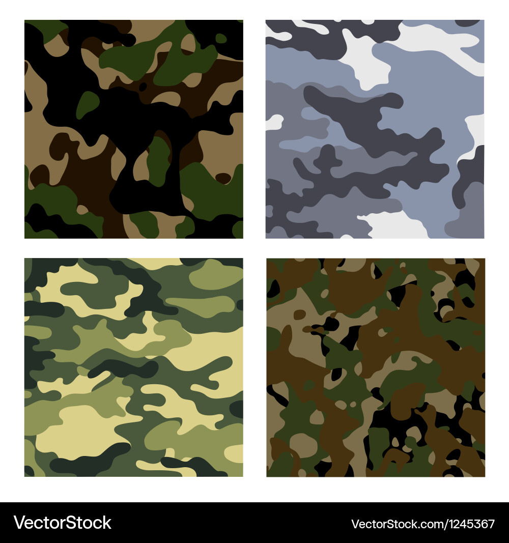 Military backgrounds Royalty Free Vector Image