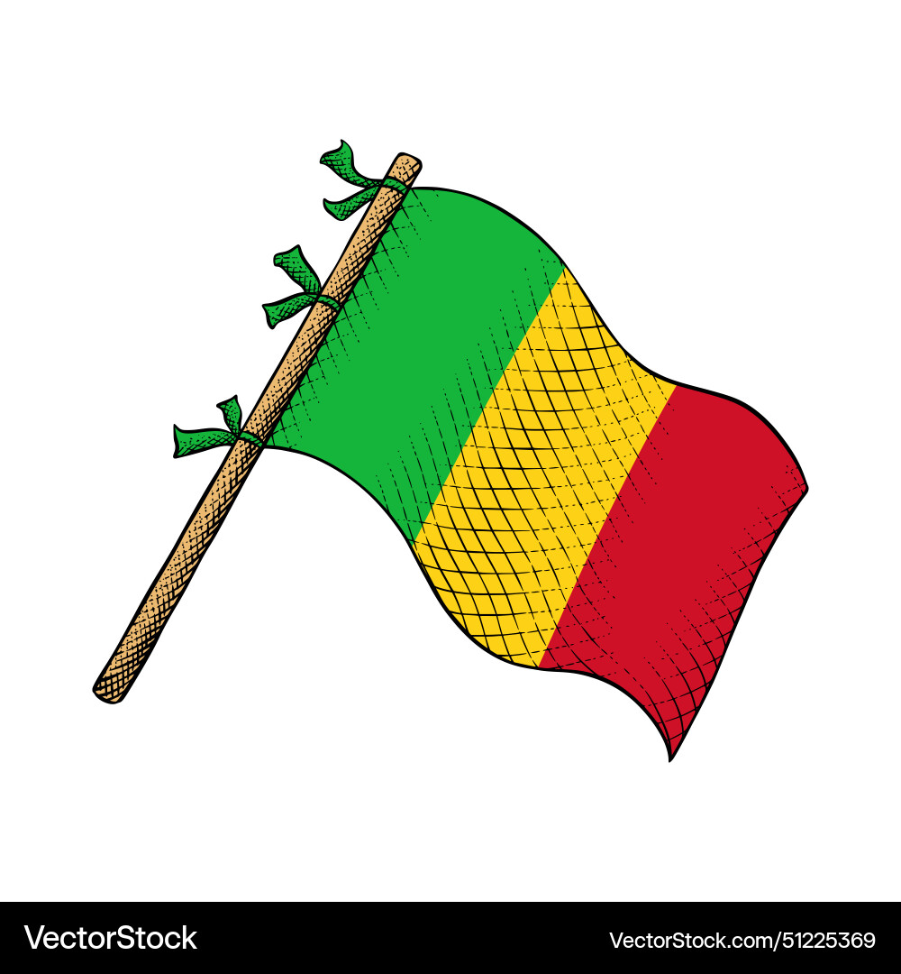 Mali flag Royalty Free Vector Image - VectorStock