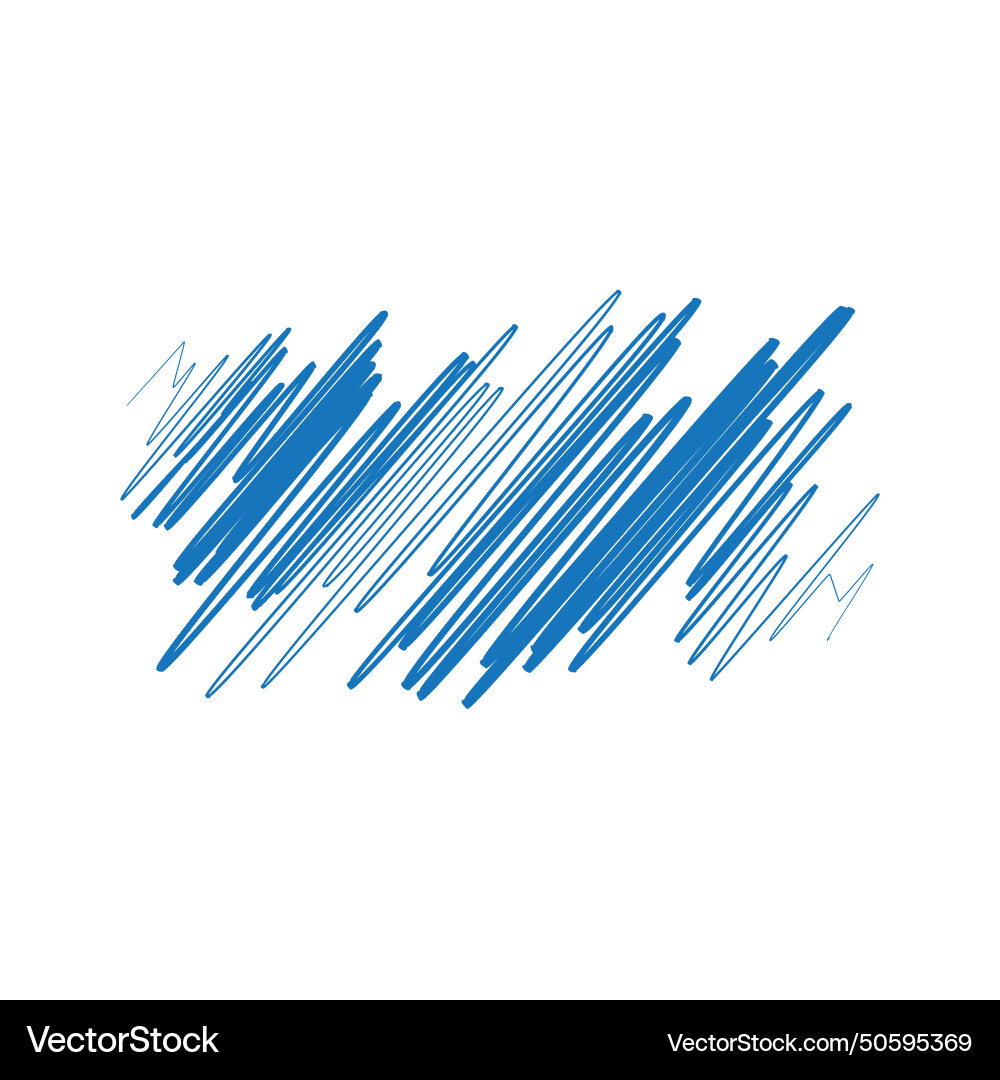 Scrible line art hand draw Royalty Free Vector Image