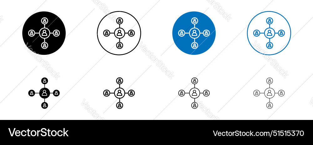 Chart network icon Royalty Free Vector Image - VectorStock
