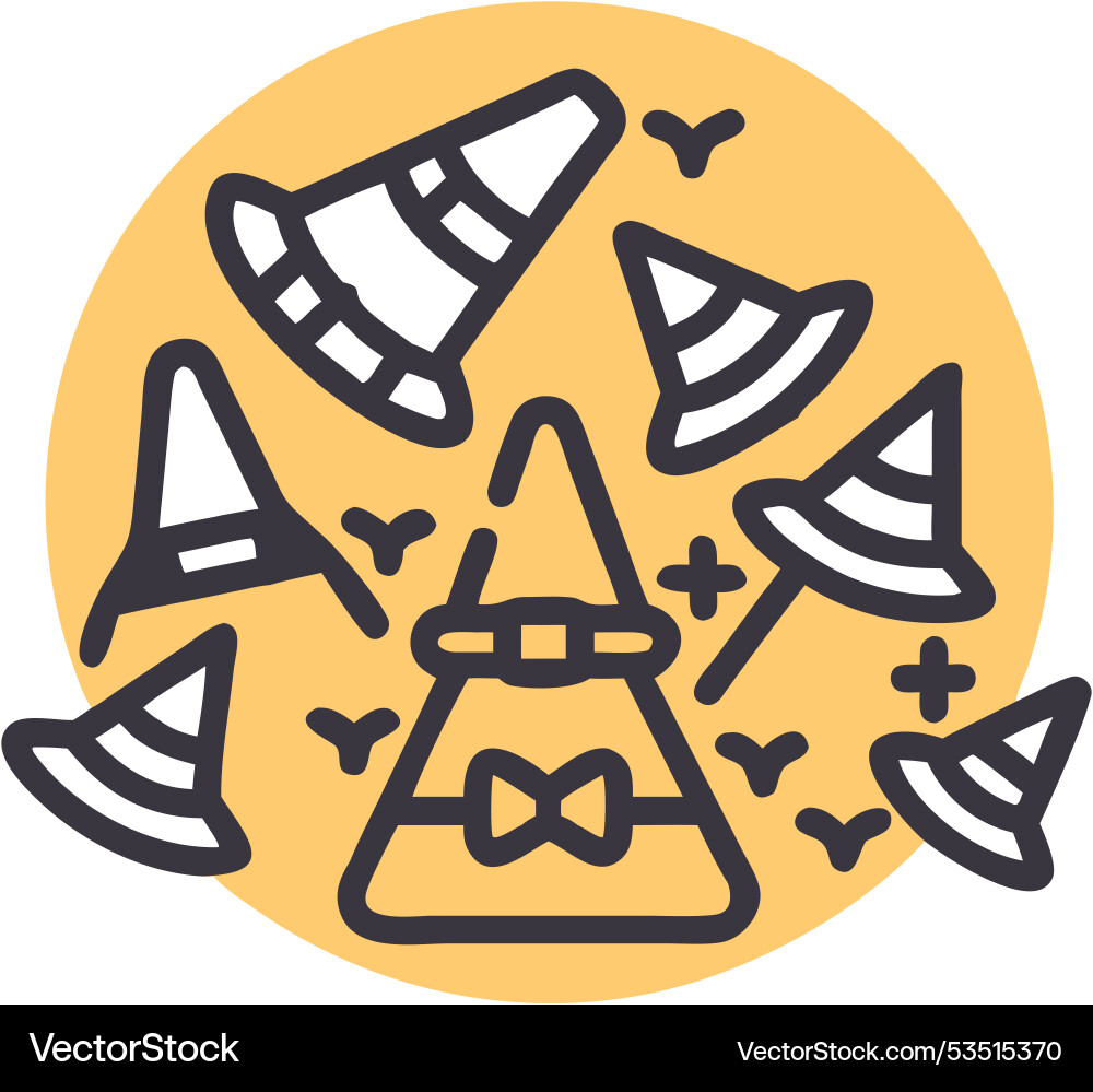 Enchanting and spooky a captivating logo design Vector Image