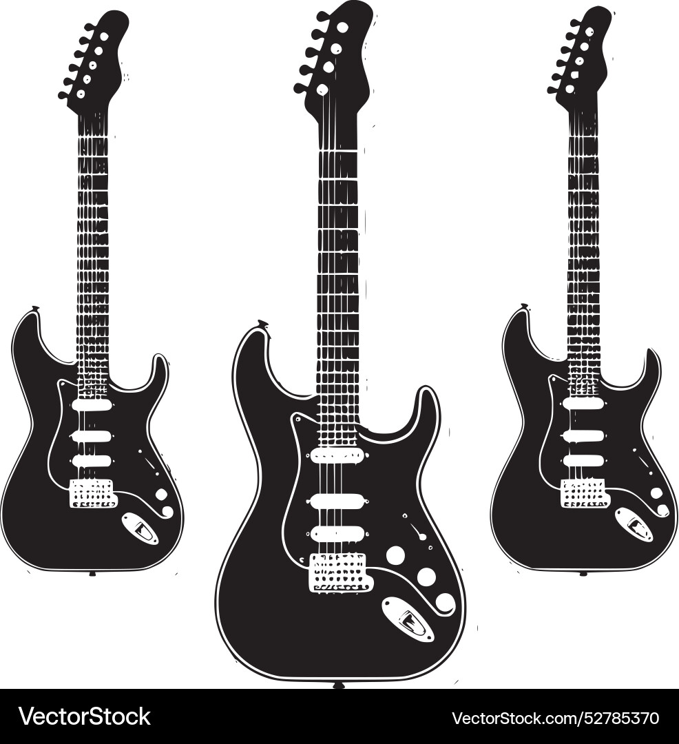 Guitar Royalty Free Vector Image - VectorStock