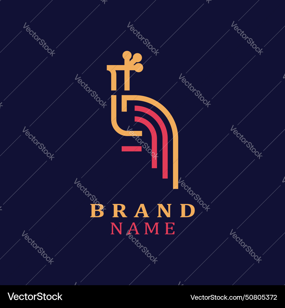 Peacock logo design Royalty Free Vector Image - VectorStock