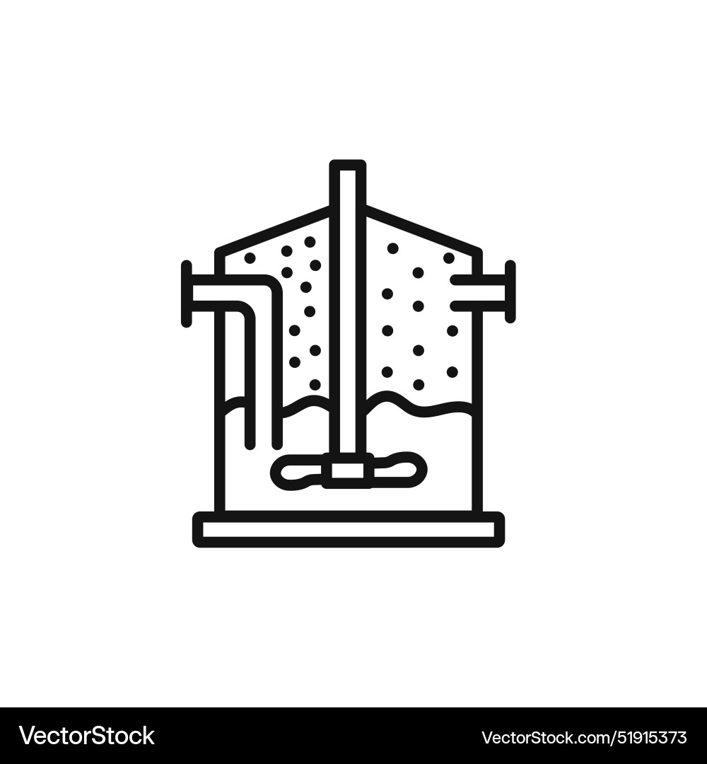 Anaerobic digestion biomass icon set collection Vector Image