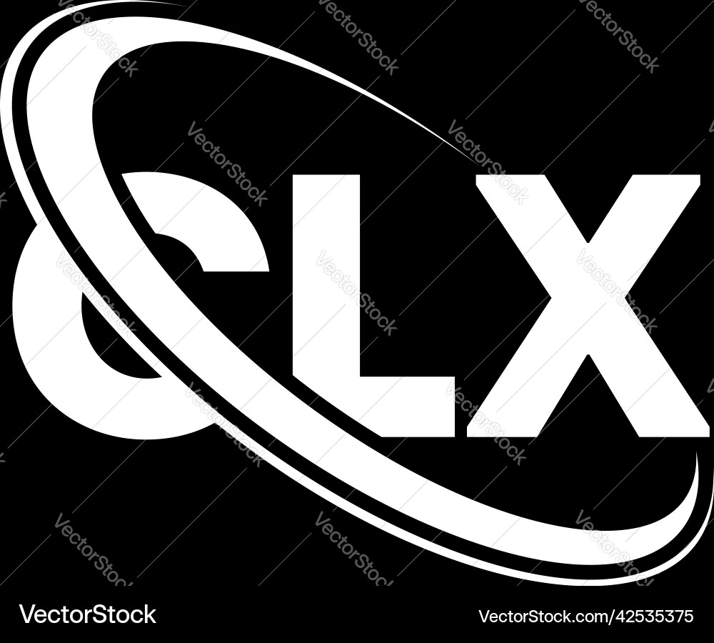 Clx logo letter design Royalty Free Vector Image