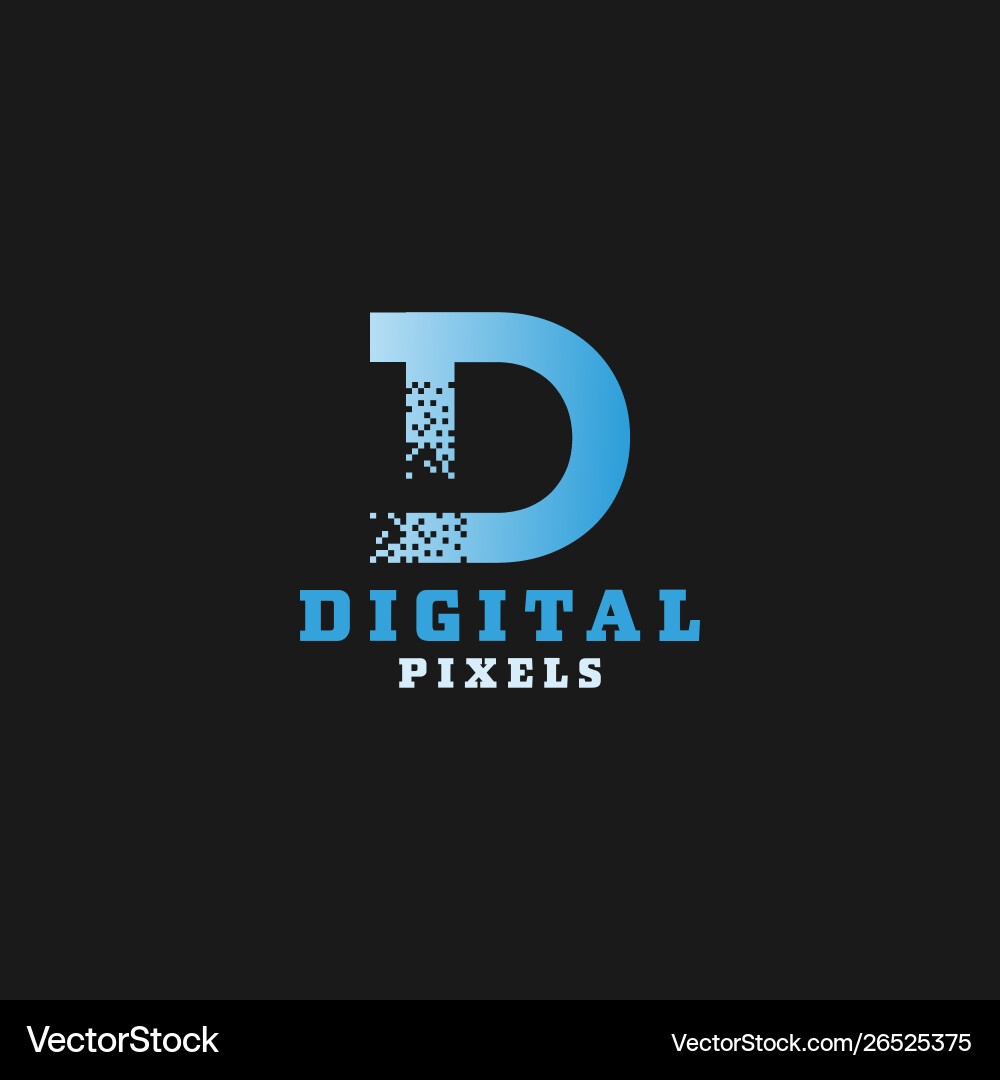 Digital Pixel Logo Pixel Logo PNG, Vector, PSD, And Clipart With
