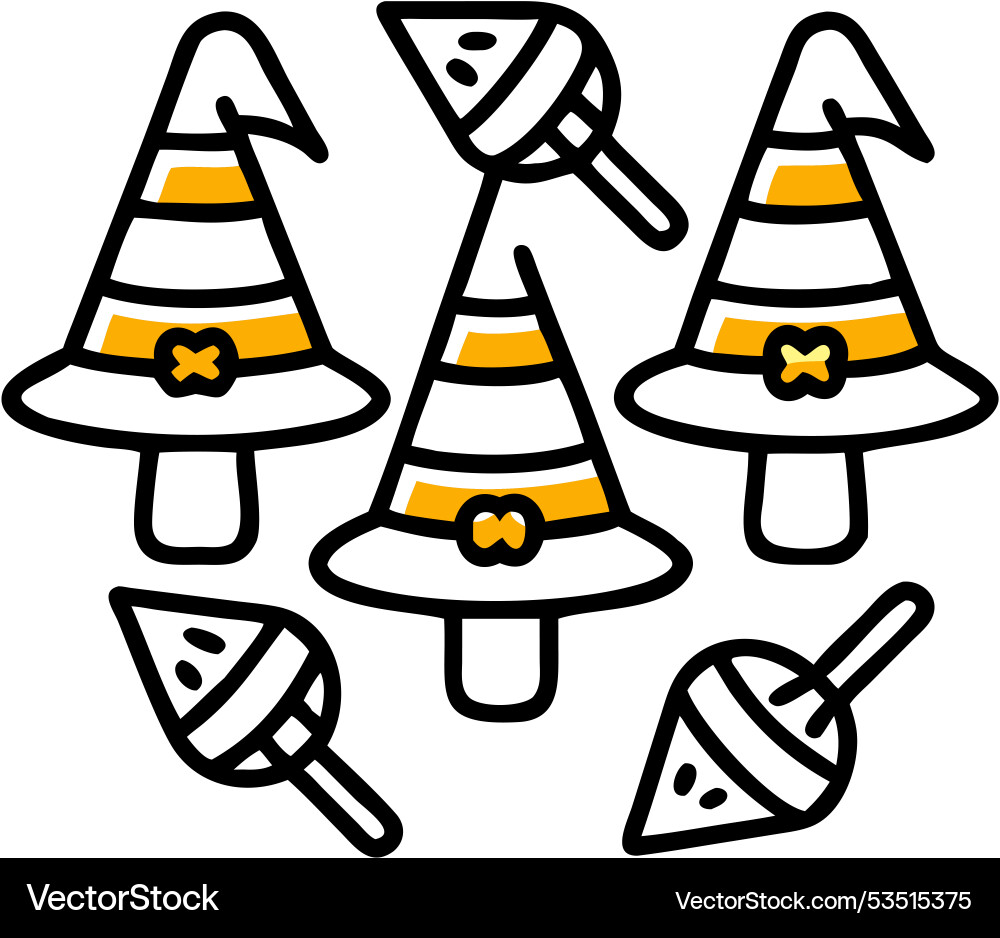 Enchanting and spooky a captivating logo design Vector Image