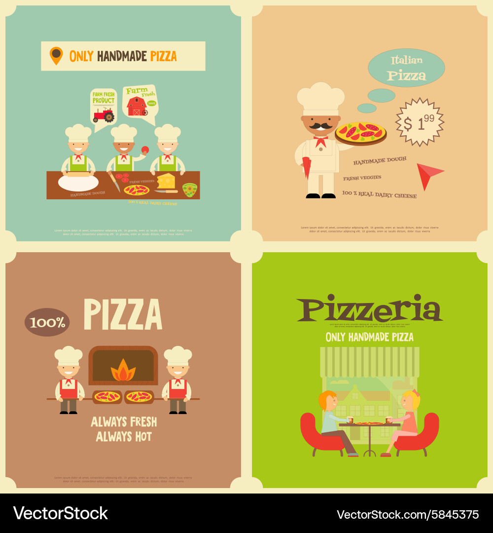 Pizzeria Royalty Free Vector Image - VectorStock