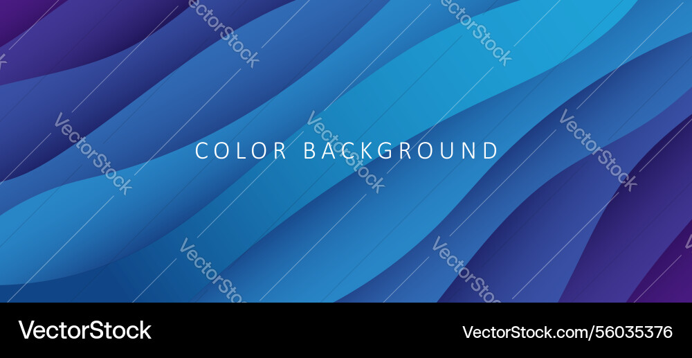 Abstract background with dynamic gradient color Vector Image