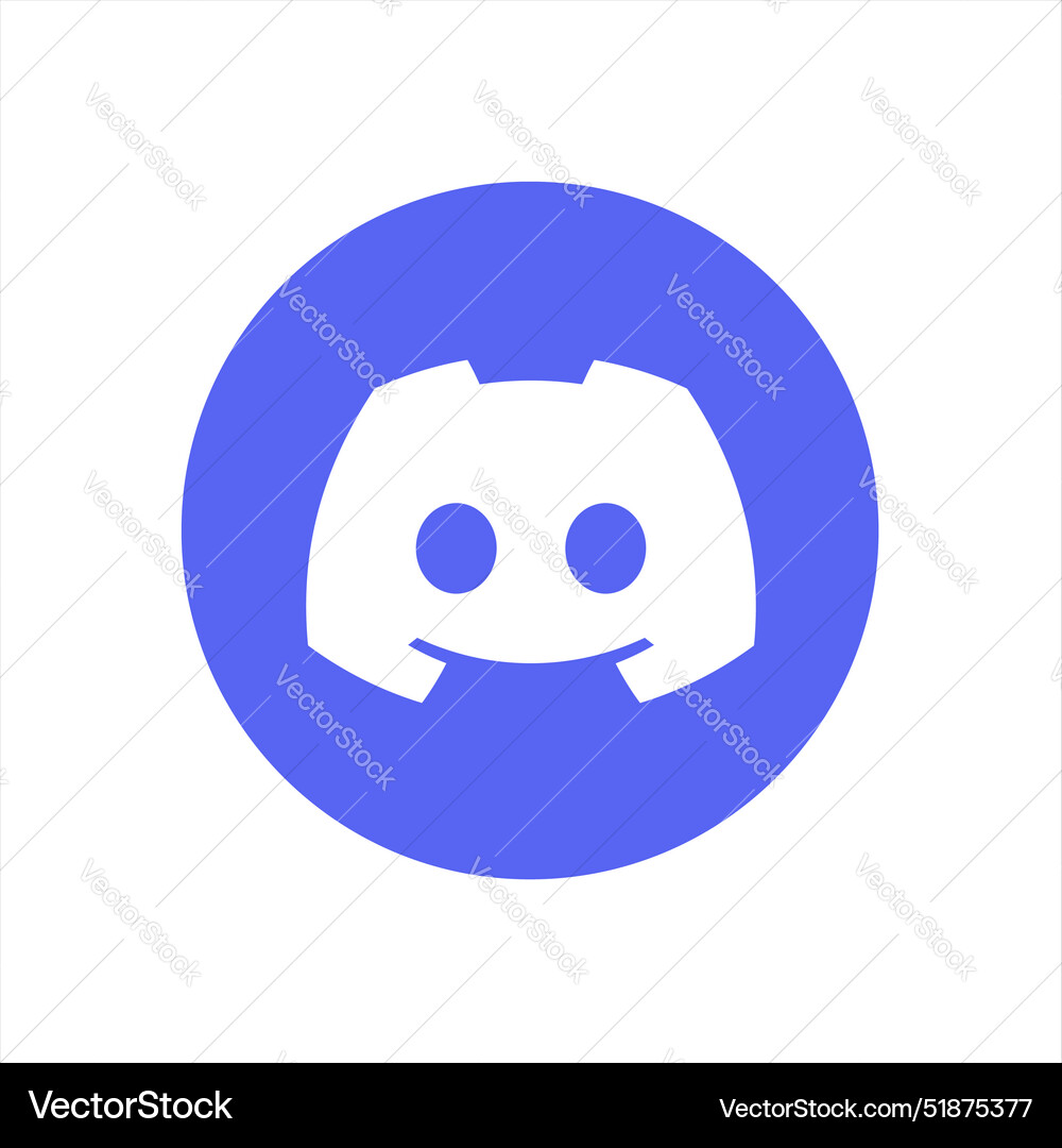 Discord new logo Royalty Free Vector Image - VectorStock
