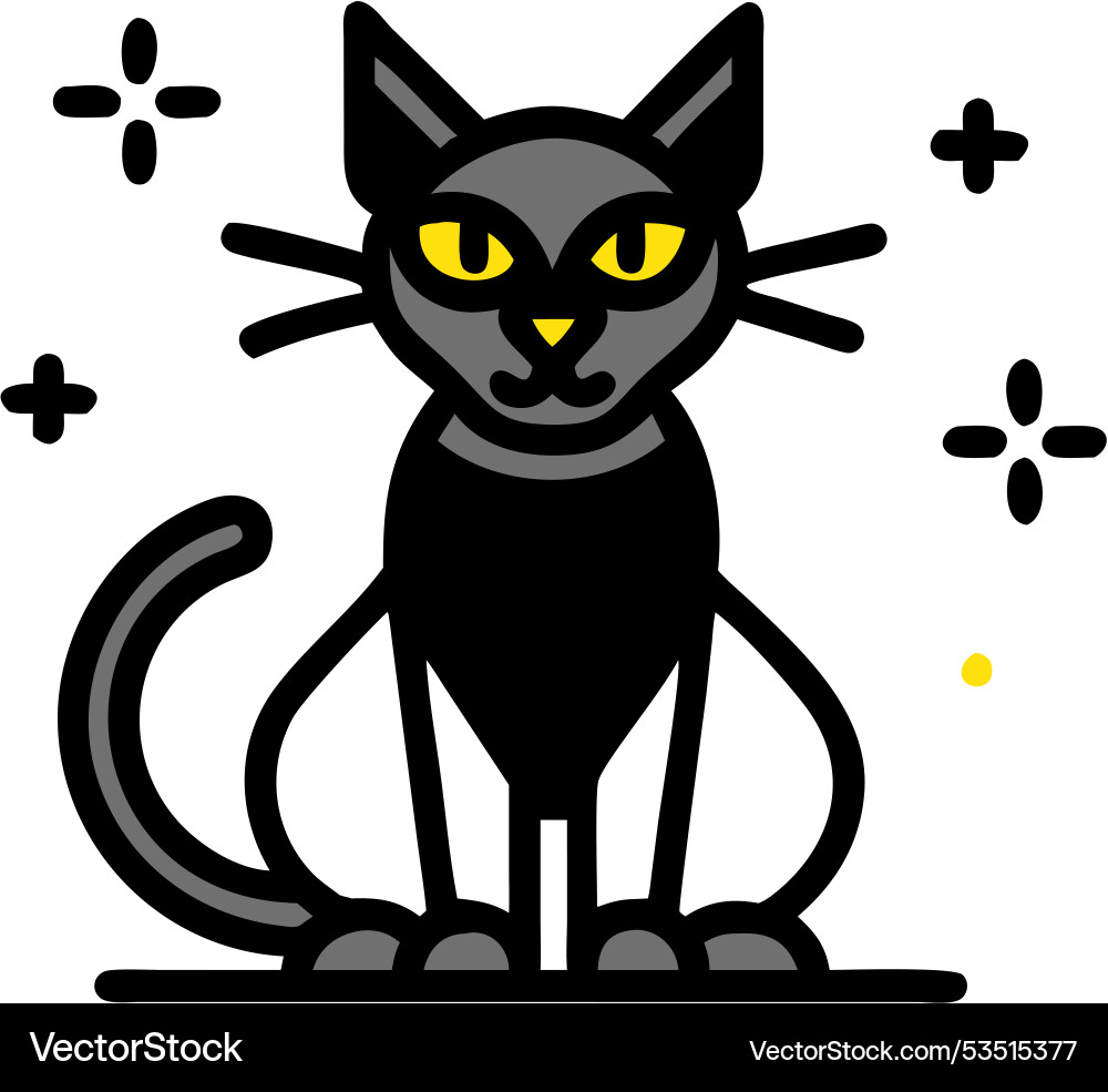 Enchanting and spooky a captivating logo design Vector Image