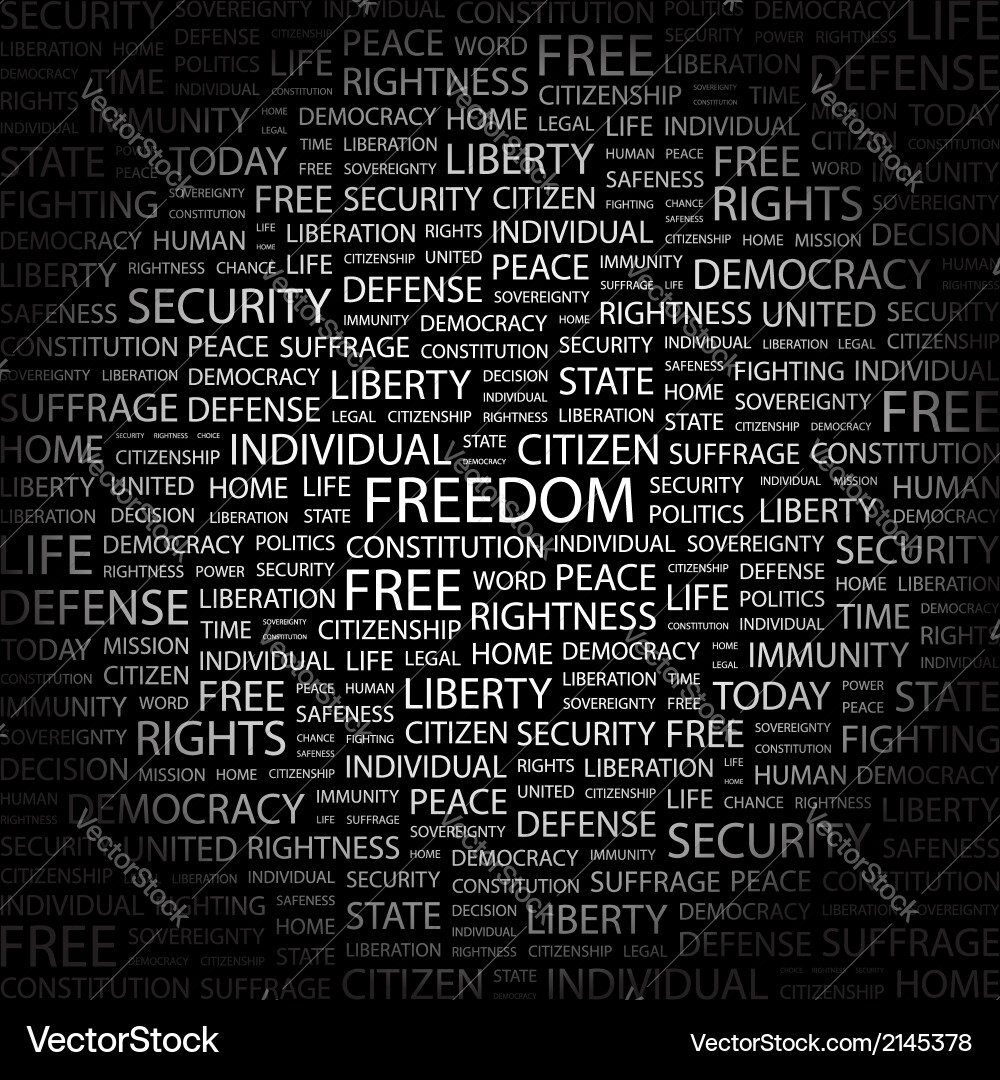 Freedom Royalty Free Vector Image - VectorStock