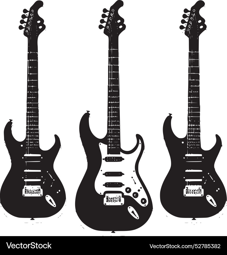 Guitar Royalty Free Vector Image - VectorStock