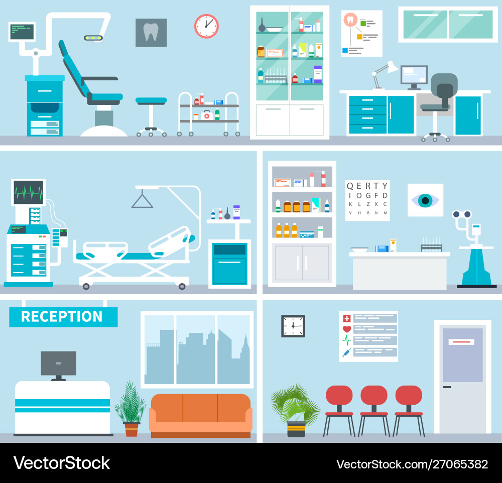 Hospital Reception Desk Background Vector Images (over 430)