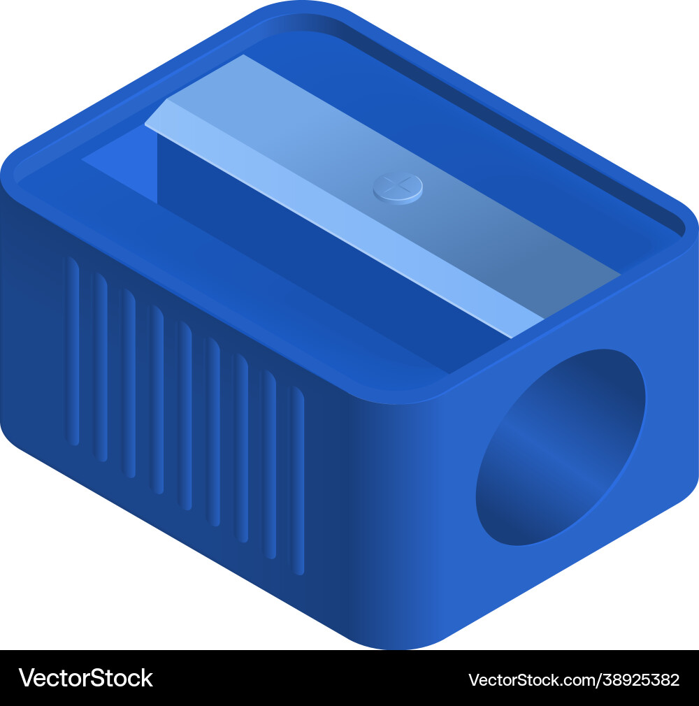 Sharpener isometric Royalty Free Vector Image - VectorStock