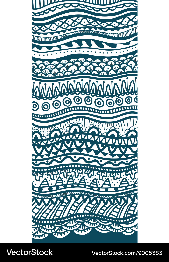 Intricate Pattern - Floral & Swirl Royalty Free Vector