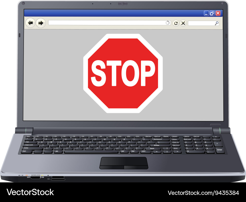 Laptop Royalty Free Vector Image - VectorStock