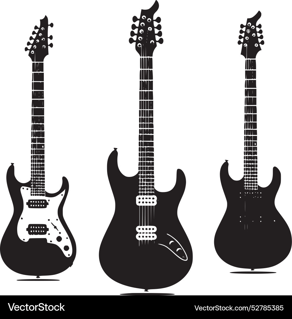 Guitar Royalty Free Vector Image - VectorStock
