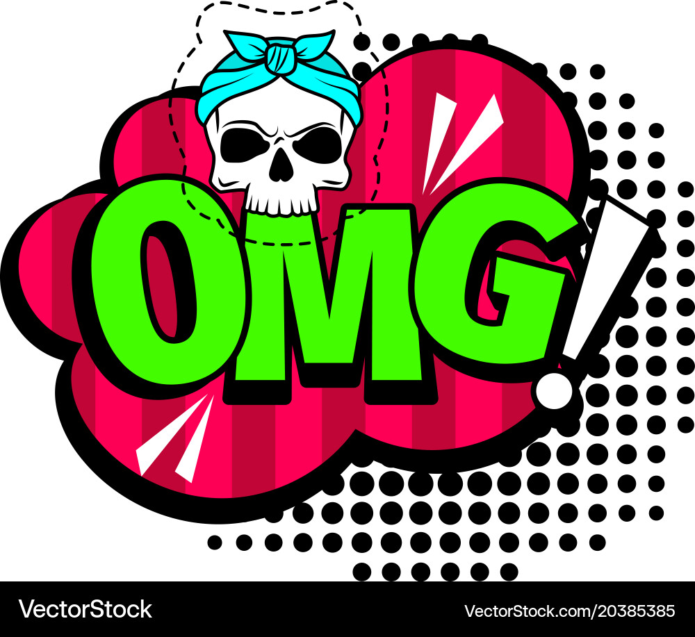 OMG Sticker Vector Images (over 1,300)