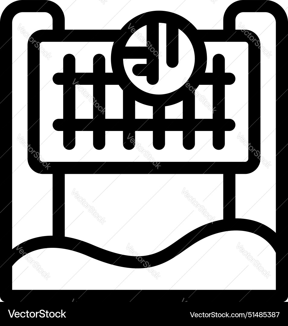 Abstract clock and calendar icon Royalty Free Vector Image