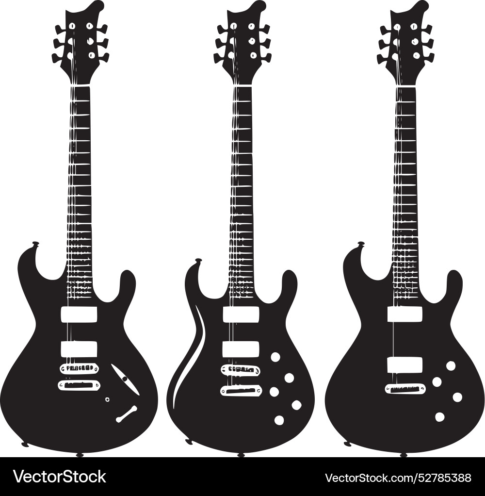 Guitar Royalty Free Vector Image - VectorStock