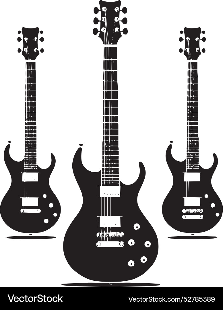 Guitar Royalty Free Vector Image - VectorStock